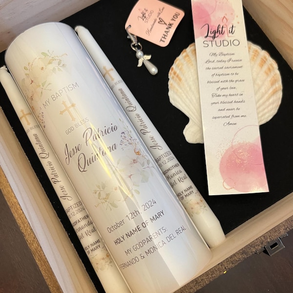 First Holy Communion Taper Candles Personalized Ceremony Candle, First ...