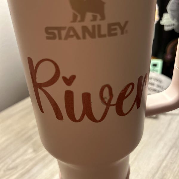Stanley Inspired Logo Vinyl Sticker - Etsy