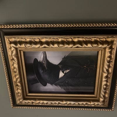 Gothic Skeleton Portrait Vintage Poster, Art Poster Print, Home Decor ...