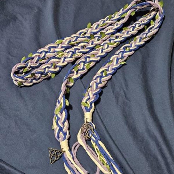 Custom Handfasting Cord in Your Colors,celtic Ceremony,irish Tradition ...