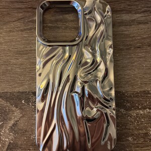 Heart 3D Fold Love Heart Pattern Phone Case for iPhone 15 14 13 12 11 ...