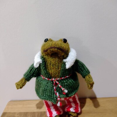 MR. TOAD Knitting Pattern - Etsy