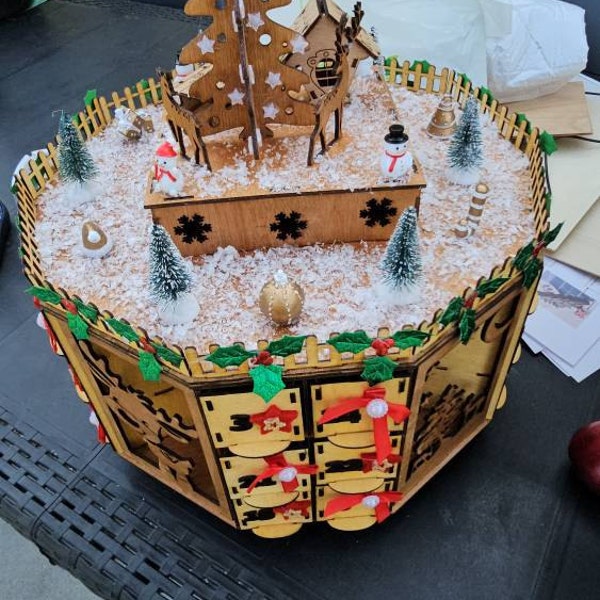 6 Layer 3D Map of the World, Multi layer Panel,laser Cut File. 3D Wood ...