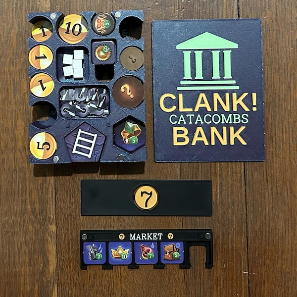 Clank! Catacombs Token Bank – Board Game Organizer - Etsy Canada