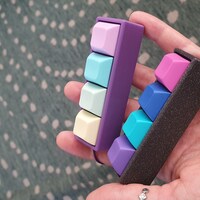 MX Fidget Plate 1x3 3D Printed Fidget Toy Keychain - Etsy