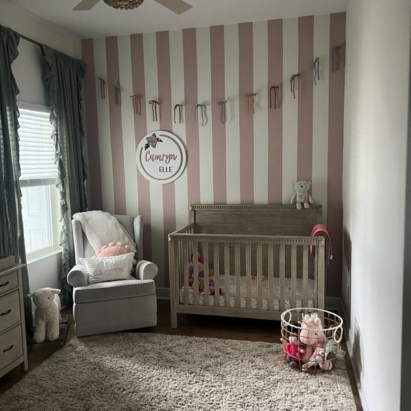 Name Sign, Knitted Wire Word, Baby Shower Gift, Playroom Wall Art ...