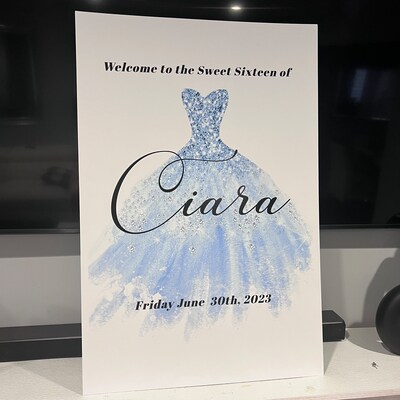 Butterflies Bridal Shower Welcome Sign, 36x48 Poster, Bachelorette ...