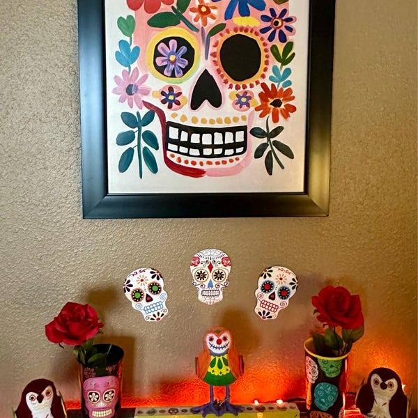 Süßer Retro Geist mit Kaktus Print Boho Linie Art Doodle Niedliches ...