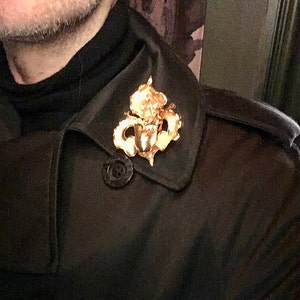 Long Gold Plated Rope Chain Bolero Necklace With Multi-ring Tassels ...