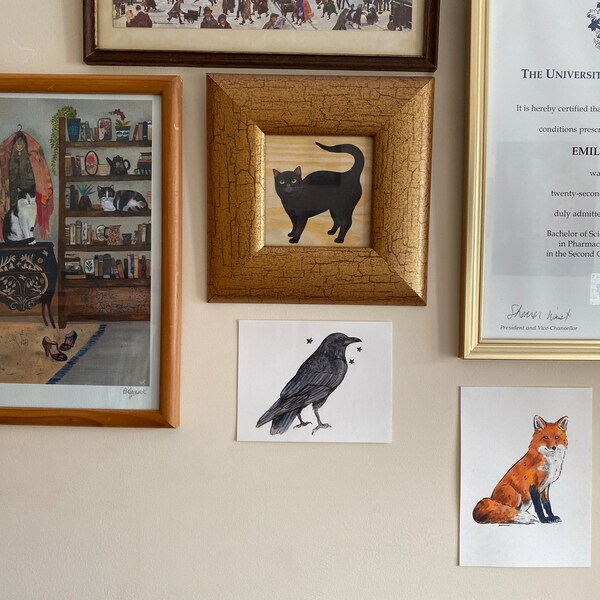 Fox Sticker – Waterproof Vinyl Sticker, Cute Red Fox Stationery, Laptop ...