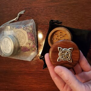 Pentacle Altar Tile Gift Kit, Incense Burner, Cone Burner, Pentagram ...