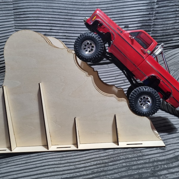 Rc Rock Crawler Obstacle Course: Laser Cut Files (DXF SVG PDF) | Axial ...