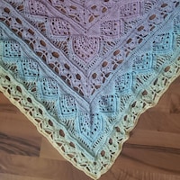 Ceylontea Shawl Crochet Pattern - Etsy UK