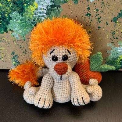 RICKY the Bunny Amigurumi Bunny Collectible Doll Baby Bunny Toy With ...