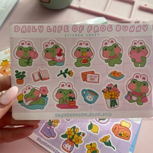 Yoga and Meditation Sticker Sheet Cute, Kawaii Trendy, Aesthetic ...