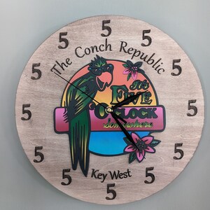 Jimmy Buffett Margaritavill Clock or Plaque - Etsy