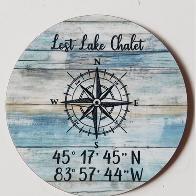 Lake House Drink Coasters Beach House Coasters Housewarming Gift ...