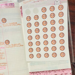 Kawaii Work Schedule Planner Stickers Work Schedule Sticker Work Script ...