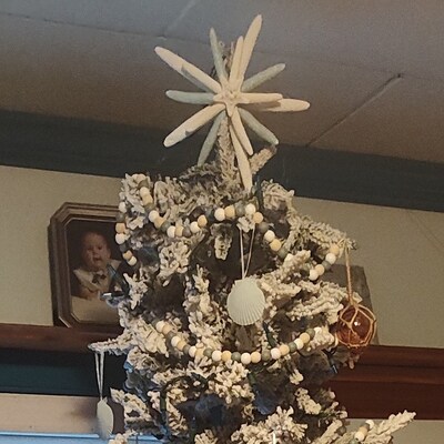 Starfish Tree Topper - Etsy