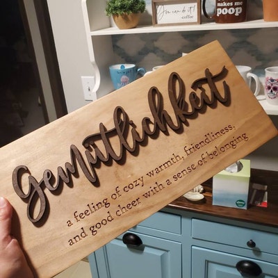 Wanderlust Wood Wall Sign, German Sign, Wood Sign Wanderlust Sign Gift ...