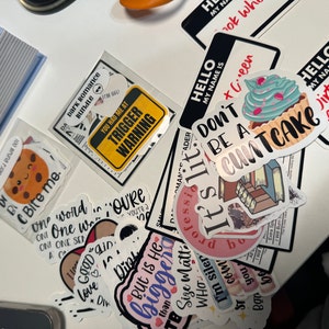 It's Not Smut It's Cliterature Water-resistant Vinyl Sticker for Smutty ...