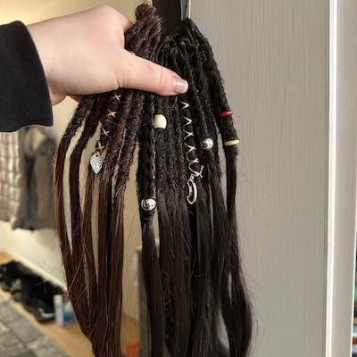 Synthetic Dreads, Miami Girl Set , Natural Ash Blonde and Light Blue ...