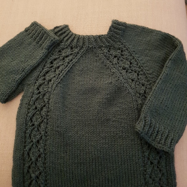 KNITTING Pattern-diamond Sweater– P193 - Etsy