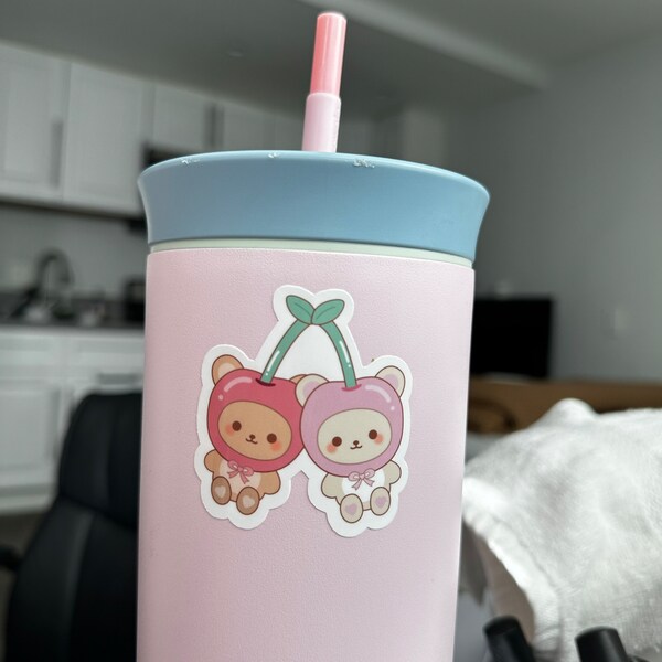 Matcha Sticker Green Tea Sticker Vinyl Waterproof Sticker Cute Sticker ...