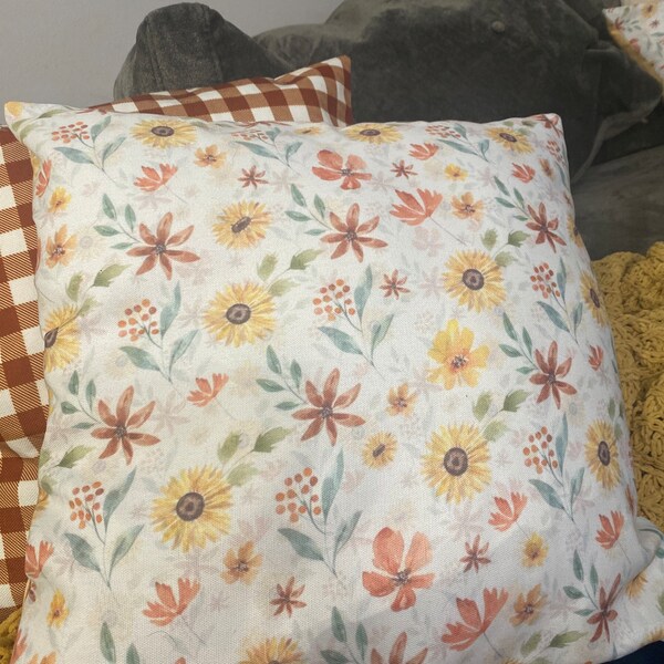 Cottagecore Wildflowers Iced Coffee Glass - ONE 16oz Pint Glass With ...