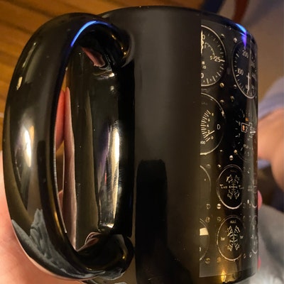 Pilot Gift, Coffee Mug Pilot, Pilot Indicator, Airline Mechanic Gift ...