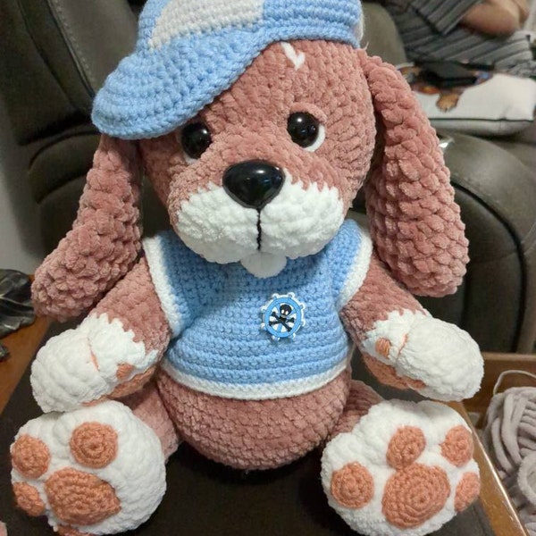 Crochet Dog Pattern, Plush Dog Toy, Amigurumi Dog Pattern, Crochet ...