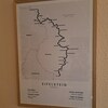 Hexatrek Map Print | the Great French Trail Poster | France Thru Hike ...