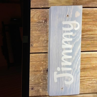 Small Custom Wood Sign, Mini Wood Sign, Wedding Table Sign ...