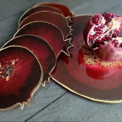 Stencil for Resinart Clock, Template for Resin Clock, With Holes for ...