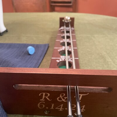 Personalized Mini 4-player Shut the Box for Special Occasions ...