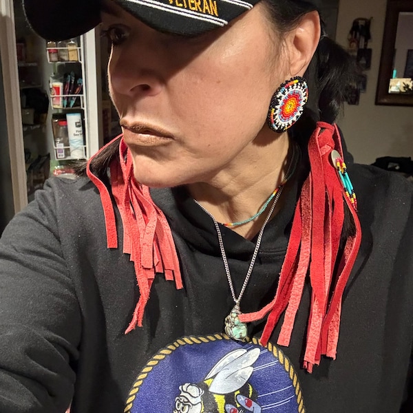 Native American Braid Wraps for Hair Dress and Pow Wow Regaillia ... Native American Braid Wraps for Hair Dress and Pow Wow Regaillia ...
