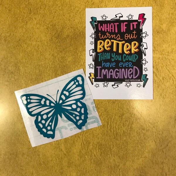 Sprinkle Kindness Like Confetti Sticker, CLEAR Background, Waterproof ...