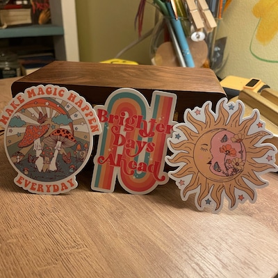 Glitter Ouija Planchette Goodbye Sticker, Goodbye Sticker, Ouija ...