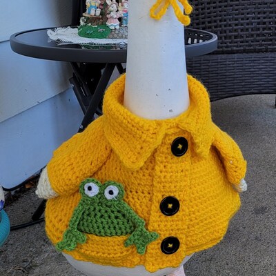 Rainy Day Goose Outfit Crochet Pattern - Etsy