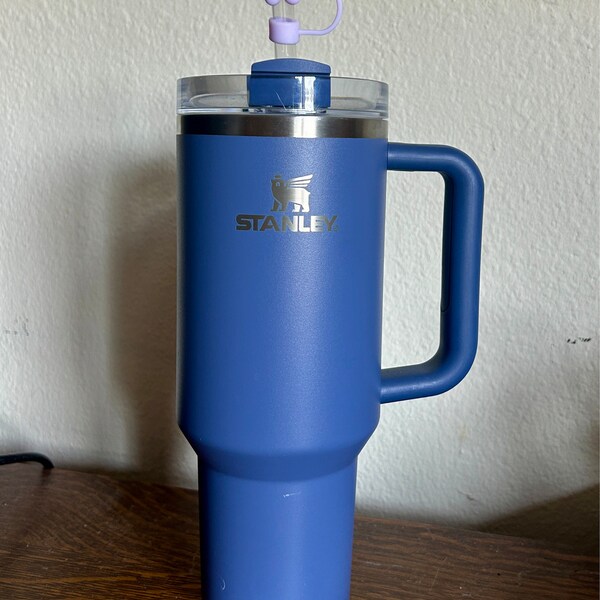 Retro Daisy Tumbler Straw Topper Floral Bottle Straw Cover Silicone ...