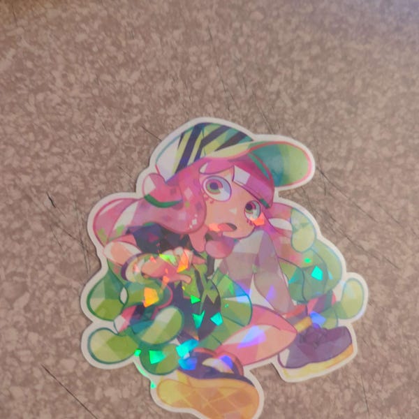 Splatoon Idol Vinyl Stickers - Etsy