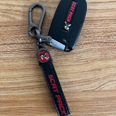 For 2015-2023 Scat Pack Challenger/charger Key Fob Badges in Red set of ...