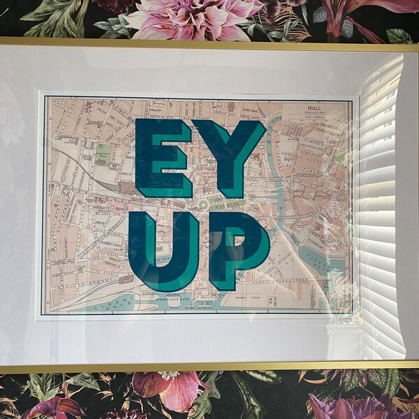 Be Reyt Description Print • Yorkshire Slang Print • Yorkshire Dialect ...