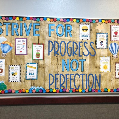 Printable Bulletin Board Display Kit Teacher Bulletin Board Dog Theme ...