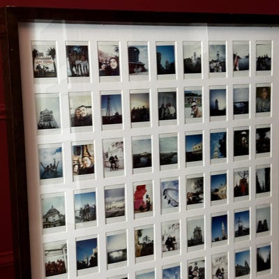 Custom Photo Mat for Any Size Instant Film or Frame Wall Decor Wall Art ...