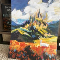 Hand Painted Nesta Art Print Officially Licensed ACOTAR Fan Art Bookish ...