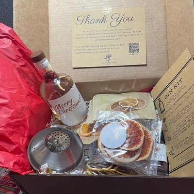 GIN INFUSION KIT Make Your Gin, Gin Lovers Gift, Gin Botanicals Set ...