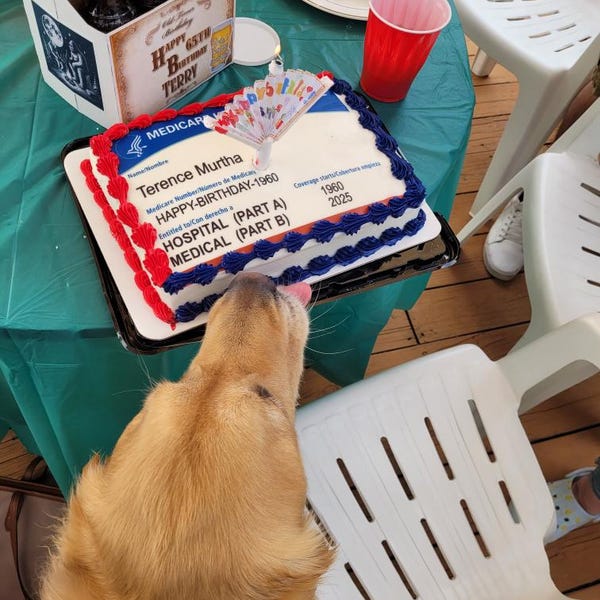 Medicare Card EDIBLE Image for Cakes and Cupcakes, Retirement Cake ...