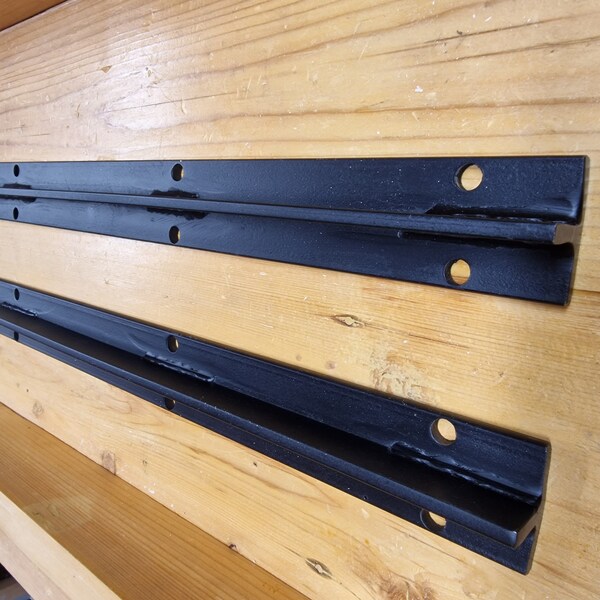 Steel Table Top Brackets Strengtheners Pack of 2 Reinforcements T ...