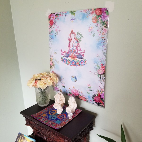 Chenrezig: Compassion Series 4. Tibetan Contemporary Art by Karma ...